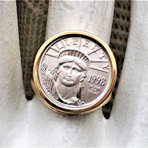 F in a circle | Jewelry | Designer 1 Oz Platinum American Eagle Liberty ...